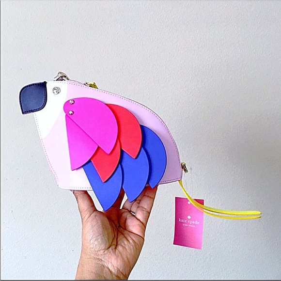 kate spade | Bags | Kate Spade Flock Party Parrot Crossbody Bag | Poshmark